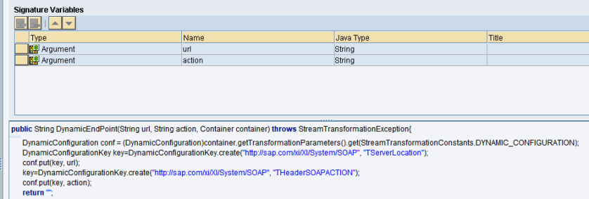 SAP PO: Dynamic Endpoint In Message Mapping and SOAP Receiver channel ...