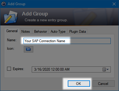 SAP GUI: Login to SAP GUI automatically with KeePass application – SAP ...