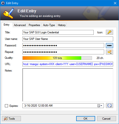 SAP GUI: Login to SAP GUI automatically with KeePass application – SAP ...