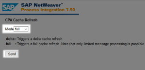 SAP PO: Refresh Mapping and CPA Cache – SAP Zero to Hero