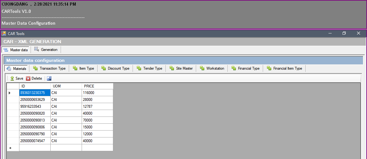 [CAR-POSDTA] – Sales XML generator – SAP Zero to Hero