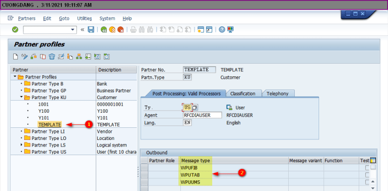 LSMW: BATCH INPUT RECORDING (PARTNER PROFILES EXAMPLE step by step ...