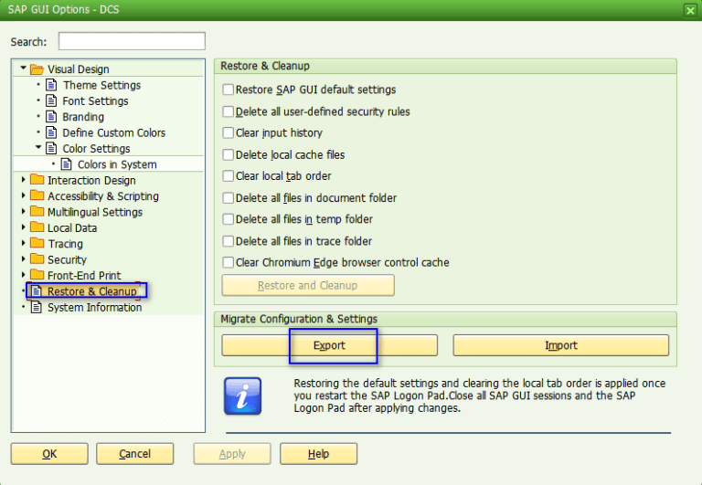 [ SAP GUI ] – MIGRATION SAP GUI CONFIGURATION BY TOOLS – SAP Zero to Hero
