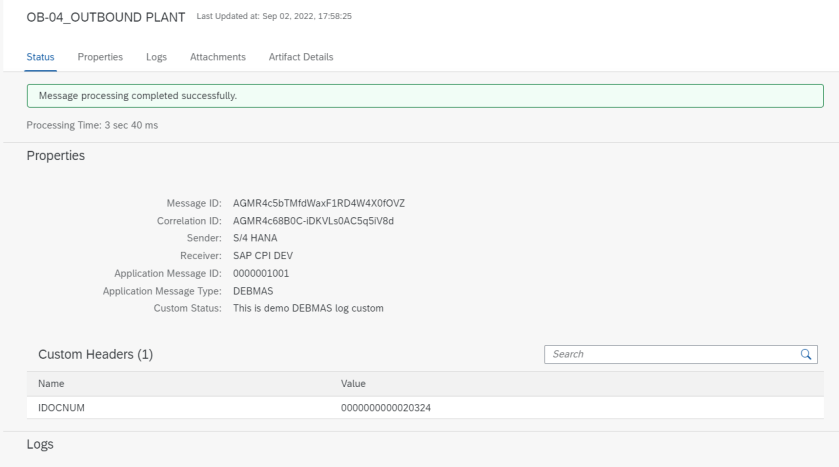 [SAP CPI] – MONITORING MESSAGE IN CPI AND S/4 – SAP Zero to Hero
