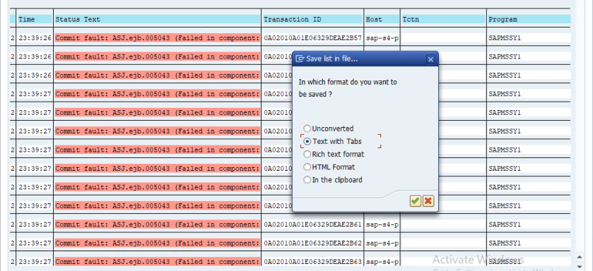 SAP S/4: How to get stuck IDOC number in SM58 Queue via Transaction ID ...