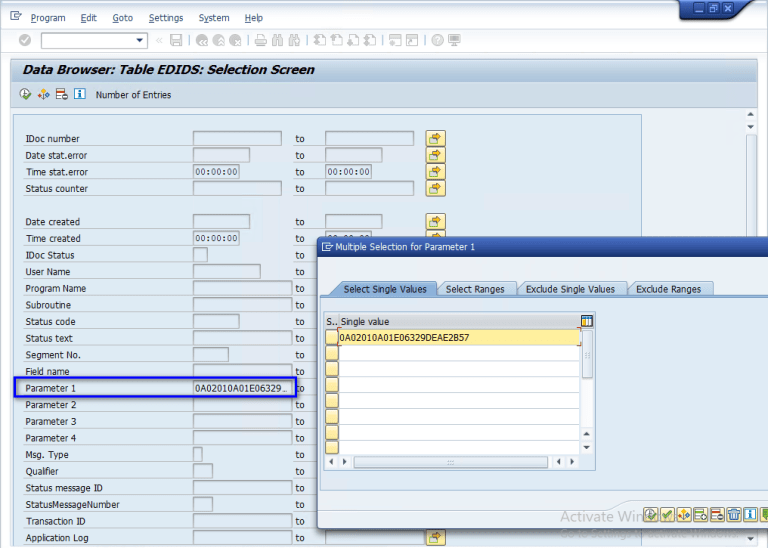 SAP S/4: How to get stuck IDOC number in SM58 Queue via Transaction ID ...