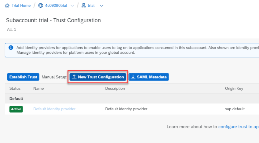 [SAP CPI] – HOW TO LOGIN SAP INTEGRATION SUITE BY CUSTOM IDENTITY ...