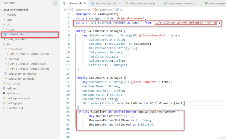 [SAP-CAP] – CREATE USER INTERFACE AND CUSTOMIZING BUSSINESS LOGIC IN ...