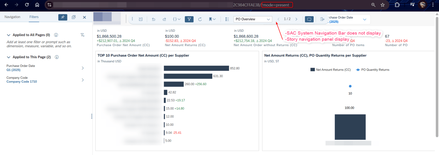 【SAC】Display and filter story via URL – SAP Zero to Hero